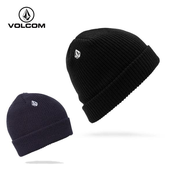 VOLCOMヴォルコムスキーニット帽■品番D5832202FULLSTONEBEANIEフルストーンビーニー素材・アクリル100％COLOR・BLK・NVYSIZEF100%アクリル素材で仕立てられたビーニー。頭部に沿うスカルフィットと折り...