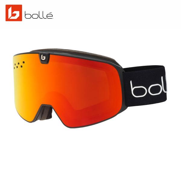 bolle ボレー スキーゴーグル■22009 / BG394011NEVADA NEOネバダ ネオCOLOR22009：フレームカラー・Black Matte / ブラック マットレンズカラー・Sunrise / サンライズ(CAT:2、...