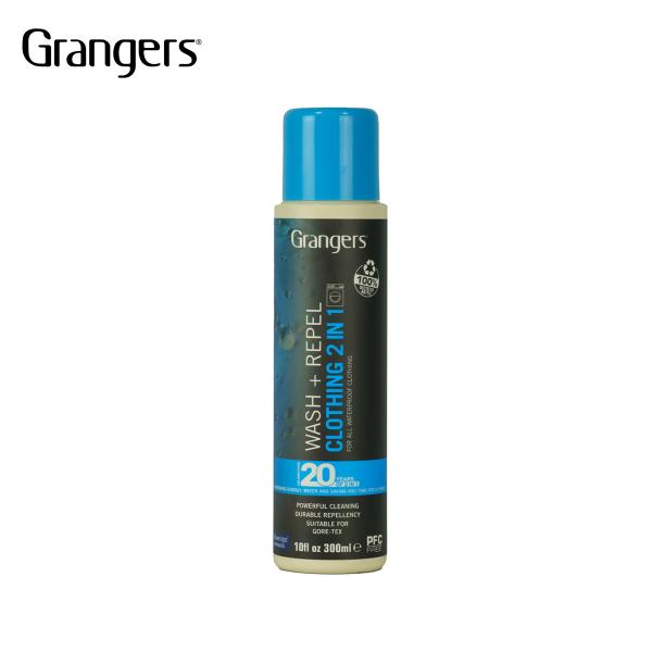 Grangers グランジャーズ ウェア用メンテナンス用品Wash + Repel Clothing 2 in 1 300ml2in1 ウォッシュ＆リペル 300ml用途：・防水透湿素材ウェアの洗浄および撥水加工・適応素材：GORE-TEX...