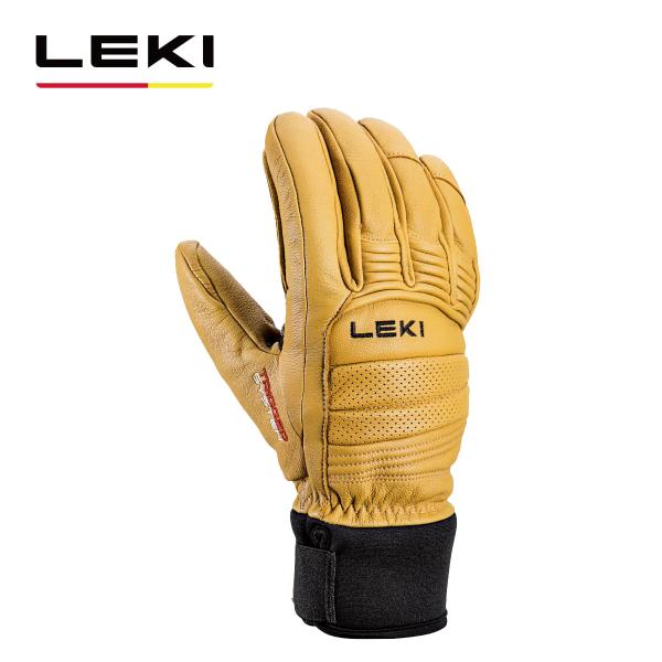 【発売日：2026年11月30日】LEKI レキ スキーグローブ■653810302COPPER 3D PROクーパー 3D プロカラー■タン / ブラックサイズ7.0 / 8.0 / 9.0特徴・コンフォートフィット・フィンガーウエーブ・...