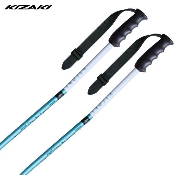 【発売日：2026年11月30日】KIZAKI  キザキ スキーポール ストック■ KPBD-0040 / レーシング ジュニアGS◆シャフトアルミ合金材 直径17mm◆グリップKG-DH01◆ストラップKS-4-25P◆リングKB-DHサ...
