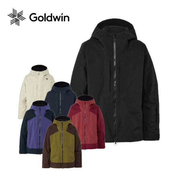 【発売日：2026年12月15日】ゴールドウィン Goldwin スキーウェア■G06302GORE-TEX 2L JACKETゴアテックス 2L ジャケットCOLOR・BLACK/BK・BONE WHITE/BT・CARBON/CE・GA...