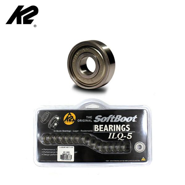 K2 ケーツーインラインスケート ベアリング■ILQ 5 BEARING KIT 16PCSColor:SilverSize:OneSizeBearing Features:Grease lubricant,Steel retainers,...