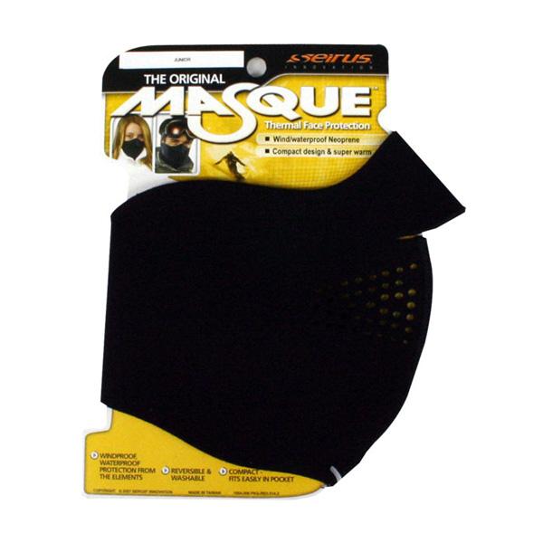 seirus セイラス ジュニアマスクMASQUE ザ・マスクネオプレン製のオリジナルマスク。COLOR:ブラックスーパーセール