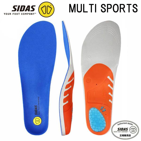SIDAS インソール■アクション3Dつま先厚：3.5mm使用マテリアル・コンプレックスEVAフォーム・ナイロンアーチフレックスシェル・PEトップカカトのジェルが衝撃を緩和ナイロンアーチフレックスシェルが、カカトの安定とアーチをサポートし、...
