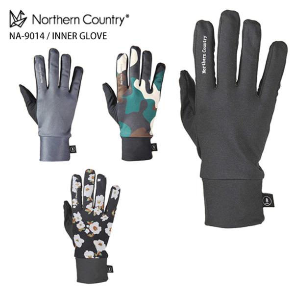 NORTHERN COUNTRY ノーザン カントリー インナーグローブ■INNER GLOVE / NA-9014サイズ： XS / S / M / L※FLBKは XS / S / Mのみカラー： BK / GY / CMGN / FL...
