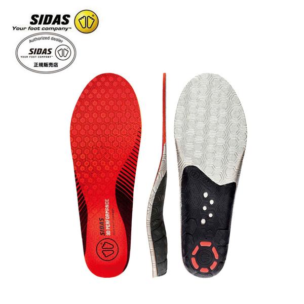 SIDAS　インソール■ウィンター3Dパフォーマンス　3207841WCスキーヤー対応のノウハウ、正確なエッジングと保温性。●適度なグリップ力と通気性のあるメリーメッシュ・トップ●つま先部に快適性を提供するEVAフォームをインサート●アルミ...