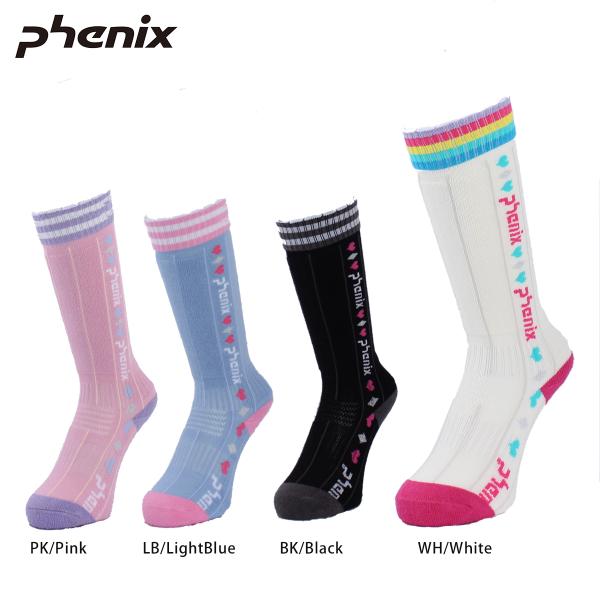 PHENIX フェニックス ソックス ジュニアPinstripe Girl’s Socks〔ピンストライプ ガールズ ソックス〕■PSBH8SO92素材ポリエステル100%機能・抗菌防臭加工サイズKF（14〜19cm）JF（19〜24cm）...