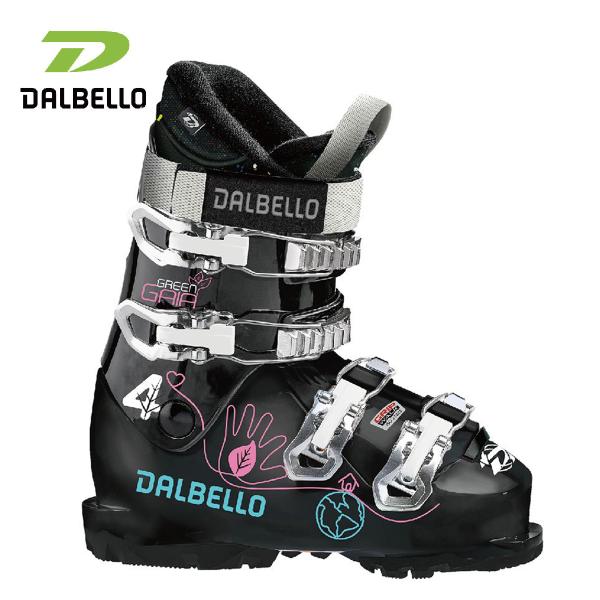 DALBELLO ダルベロ スキーブーツ■GREEN GAIA 3.0 GW　グリーンガイア 3.0 グリップウォークART.NO. D2210203.10フレックス（硬さ）：30ラスト（幅）：ジュニアラストカラー・ブラック×ブラックサイズ...