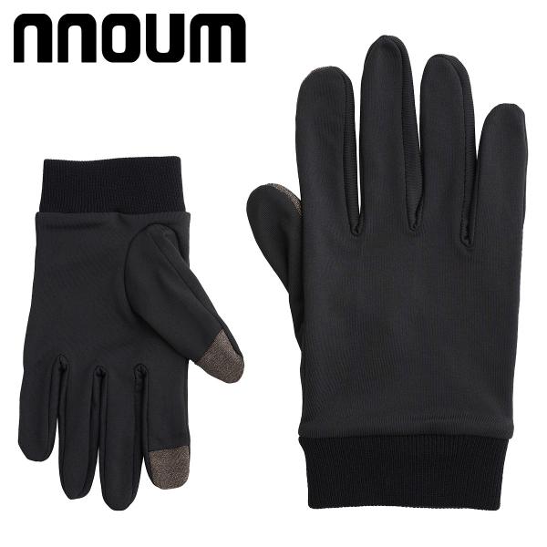NNOUM　ノアム インナーグローブInner Gloves〔インナーグローブ〕■NN22BFGL51M素材ポリエステル92%　ポリウレタン8%・優れた伸縮性・抜群の保温効果・ソフトな肌触り・優れた吸水速乾性スパンデックスが入っているので4...