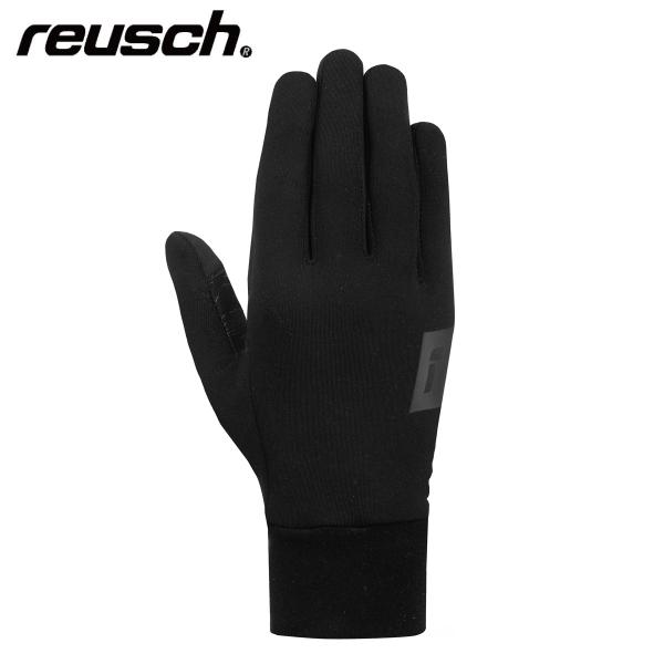 REUSCHロイシュインナーグローブメンズレディース■6305168ASHTONTOUCH-TECアシュトンタッチテックカラー・7700ブラックサイズ・6.5・7・7.5・8・8.5・9特徴・タイトカフ・タッチテック・シリコンプリントパーム...
