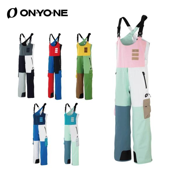 ONYONE オンヨネ スキーウェア■ONP97151ZONE OUTER BIB PANTS ゾーン アウター ビブパンツ 耐水圧： 20,000mm透湿性： 8,000g/m2/24h素材 ・4WAY STRETCHPADDING・BO...