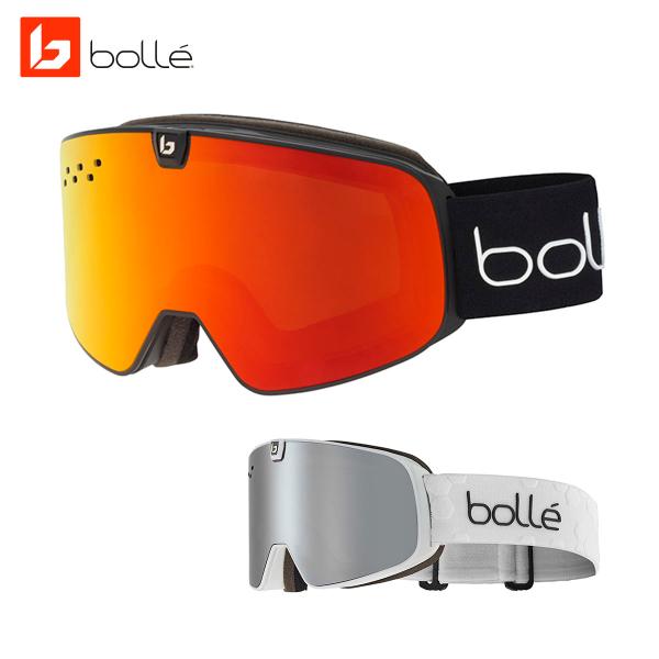 bolle ボレー スキー ゴーグル■BG394002 / 22009NEVADA NEOネバダ ネオカラー■BG394002・フレームカラー　：White Matte/ホワイト マット・レンズカラー　：Black Chrome / ブラッ...