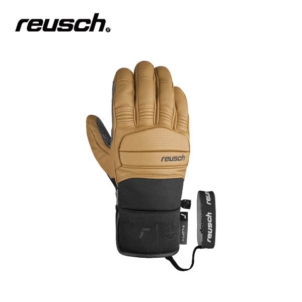 REUSCH ロイシュ スキーグローブ■6401118HENRIK KRISTOFFERSEN ヘンリック・クリストファーセンカラー ■8881/キャメル/ブラック サイズ 7.58.08.59.0・タイトカフ・ソフトフィンガー&amp;ナ...
