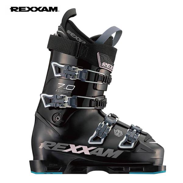 REXXAM レクザム スキーブーツ■XX 7.0フレックス（硬さ）：90ラスト（幅）：AUTO FIT-M/96-103mmCOLOR・BLACKSIZE・220-285SHELL・PO/TPUFORWARD LEAN ANGLE・14....