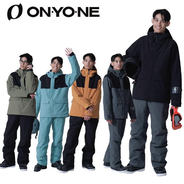 ONYONE オンヨネ  スキーウェア アウター ジャケット■ONS98501MEN'S SKI SUITメンズ・スキー・スーツ耐水圧：10,000mm透湿性：10,000g/m2/24hPADDING:BODY 80g/m2素材STRET...