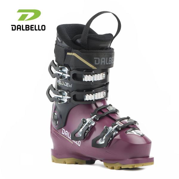 DALBELLO ダルベロ スキーブーツ■VELOCE MAX GW 80 Wヴェローチェ マックス グリップウォーク 80 W・フレックス（硬さ）：80・ラスト（幅）：103mmCOLOR・ブラック×ベリーSIZE・22.5 - 27.5...