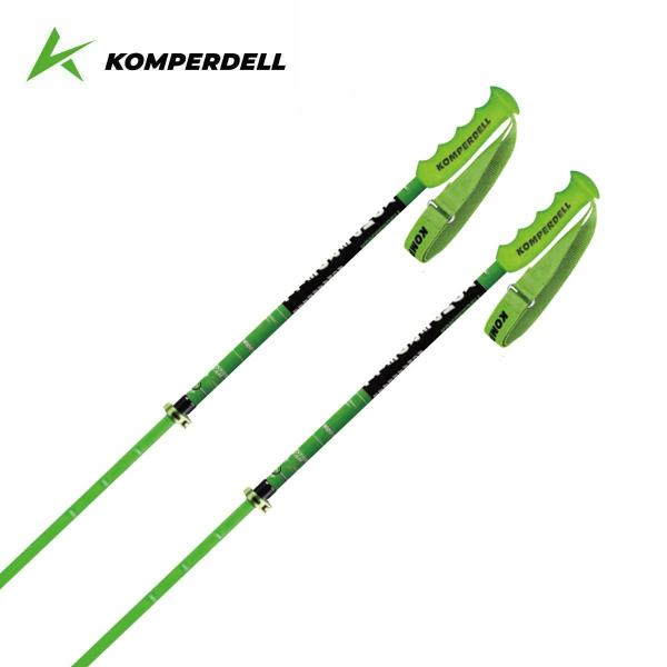 KOMPERDELL コンパーデル スキー ポール ストック■CARBON PRO VARIO JAPAN / KO2-CBPVJP-NGカラー・GREEN/GREENSIZES・adjustable from 100 - 125 cmWe...