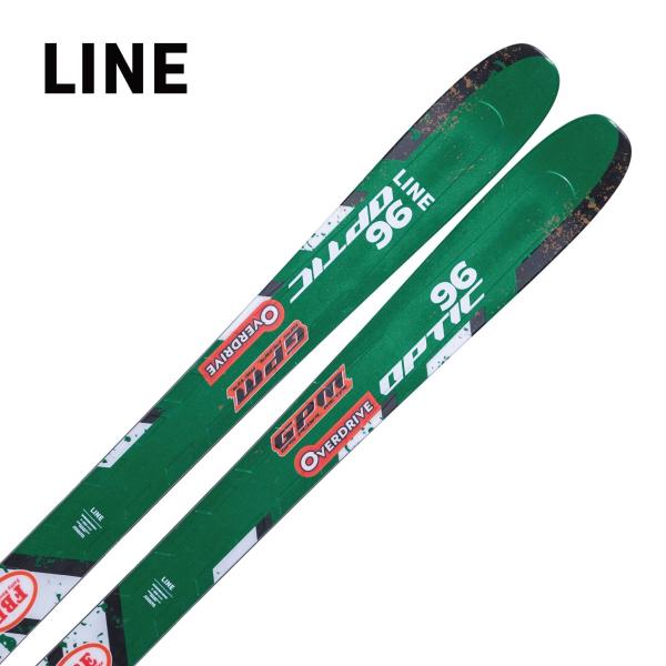 LINE ライン スキー板■OPTIC 96  オプティック 96■156cm R：( -  m)サイドカット：(129/96/111 mm)■163cm R：( -  m)サイドカット：(129/96/111 mm)■170cm R：( ...