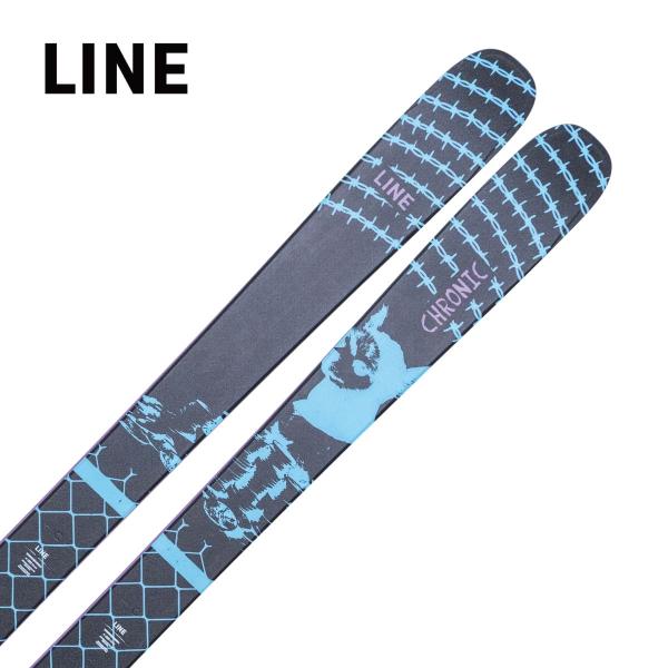 LINE ライン スキー板■CHRONIC 101  クロニック 101■165cm R：( - m)サイドカット：(130/101/124 mm)■172cm R：( - m)サイドカット：(130/101/124 mm)■179cm R...
