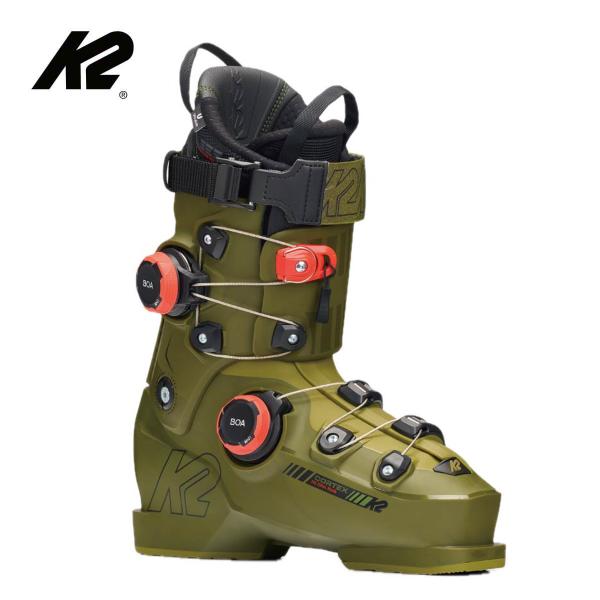 K2 ケーツー スキーブーツ■CORTEX ZONAL 130 BOA(R)  コルテックス ゾーナル 130 ボア(R)フレックス（硬さ）：130ラスト（幅）：96-98mmSIZE・24.5 - 28.5 cm、FEATURESCuff...