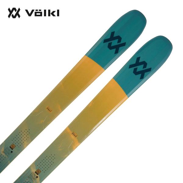 VOLKL フォルクル スキー板■BLAZE 104 TEAL  ブレイズ 104 ティール■158cm R1/R2/R3/R4：(17.8/28.1/12.6/17.5 m)サイドカット：(143/104/128 mm)■165cm R1...