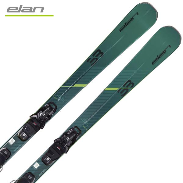 ELAN エラン スキー板■PRIMETIME 33プライムタイム 33■151cm R：(10.1m)サイドカット：(127/73/111mm)■158cm R：(11.1m)サイドカット：(127/73/111mm)■165cm R：(...