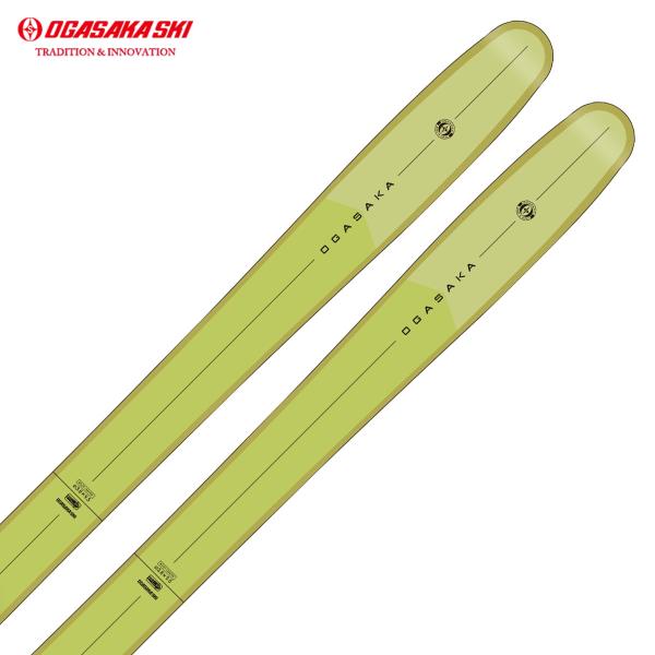 OGASAKA オガサカ スキー板■E-TURN ET-10.8C■183cm R：( 18.7 m)サイドカット：( 135.0/108.0/126.5 mm)■188cm R：( 20.1 m)サイドカット：( 135.0/108.0/...