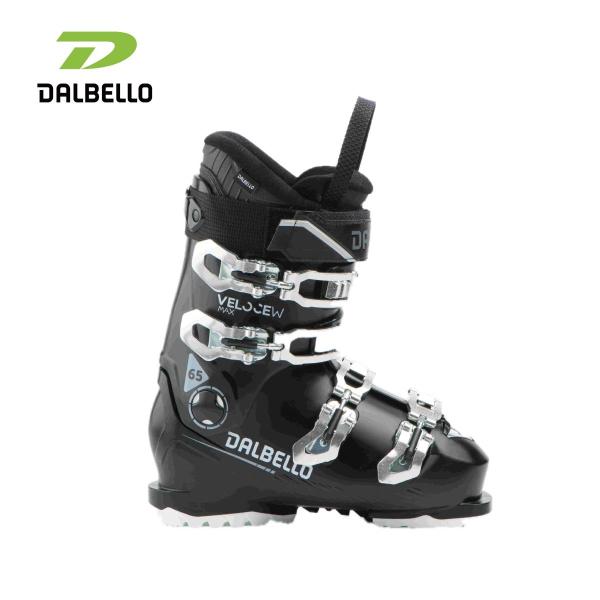 DALBELLO ダルベロ スキーブーツ■VELOCE MAX 65 Wヴェローチェ マックス 65 Wフレックス（硬さ）：65ラスト（幅）：103mmCOLOR・ブラック×ブラックSIZE・22.5 - 27.5cm（1cm毎）重量（片足...
