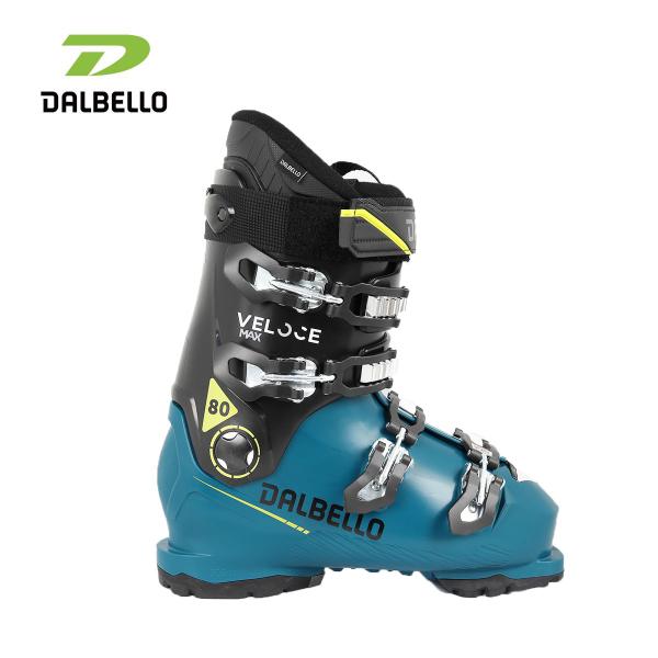 DALBELLO ダルベロ スキーブーツ■VELOCE MAX GW 80ヴェローチェ マックスグ リップウォーク 80フレックス（硬さ）：80ラスト（幅）：104mmCOLOR・ブルーラグーナ×ブラックSIZE・25.5 - 32.5cm...