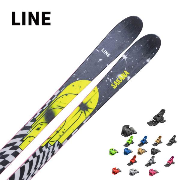 LINE ライン スキー板■SAKANA  サカナ■166cm R：(- m)サイドカット：(150/105/138 mm)■174cm R：(15.0 m)サイドカット：(150/105/138 mm)■181cm R：(- m)サイドカ...