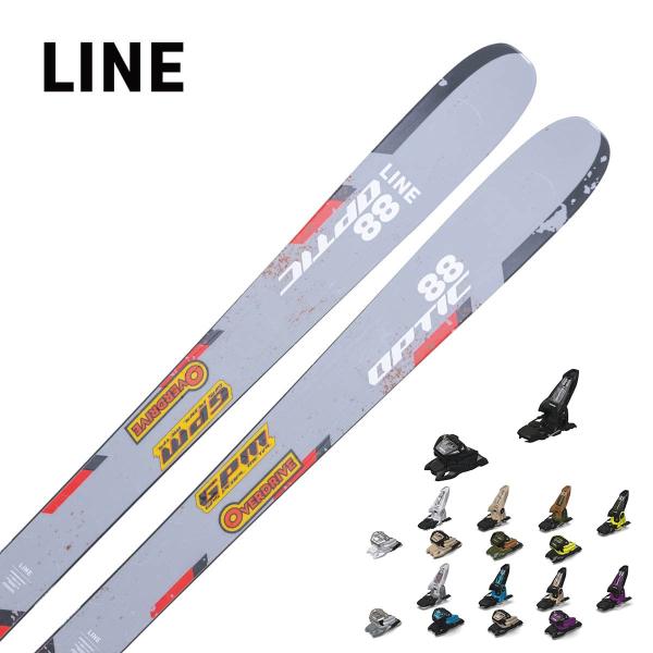 LINE ライン スキー板■OPTIC 88  オプティック 88■156cm R：( - m)サイドカット：(121/88/111 mm)■163cm R：( - m)サイドカット：(121/88/111 mm)■170cm R：( - ...