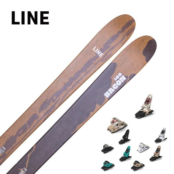 LINE ライン スキー板■BACON 108  ベーコン 108■166cm R：( - m)サイドカット：(142/108/137 mm)■172cm R：( - m)サイドカット：(142/108/137 mm)■178cm R：( ...