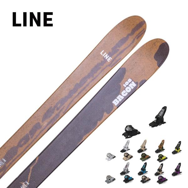 LINE ライン スキー板■BACON 108  ベーコン 108■166cm R：( - m)サイドカット：(142/108/137 mm)■172cm R：( - m)サイドカット：(142/108/137 mm)■178cm R：( ...