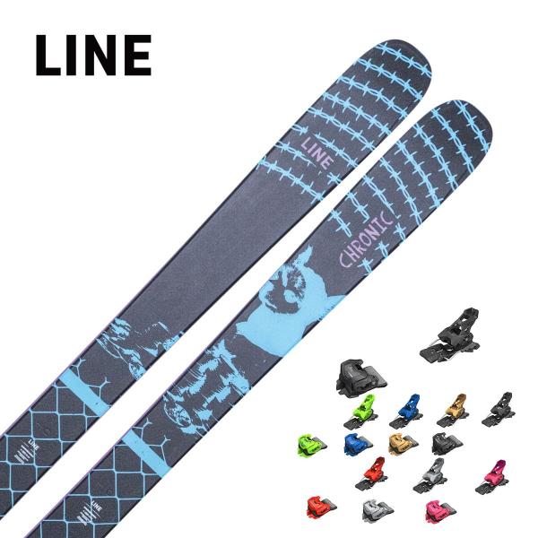 LINE ライン スキー板■CHRONIC 101  クロニック 101■165cm R：( - m)サイドカット：(130/101/124 mm)■172cm R：( - m)サイドカット：(130/101/124 mm)■179cm R...