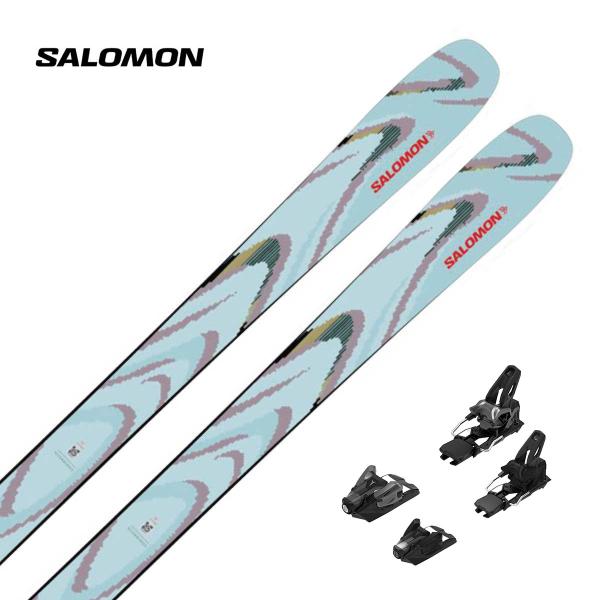 SALOMON サロモン スキー板■QST 94 ICED AQUAキューエスティー　94　アイスド　アクア■156cm R：(13.5m)サイドカット：(131/94/117mm)■164cm R：(14.5m)サイドカット：(132/9...