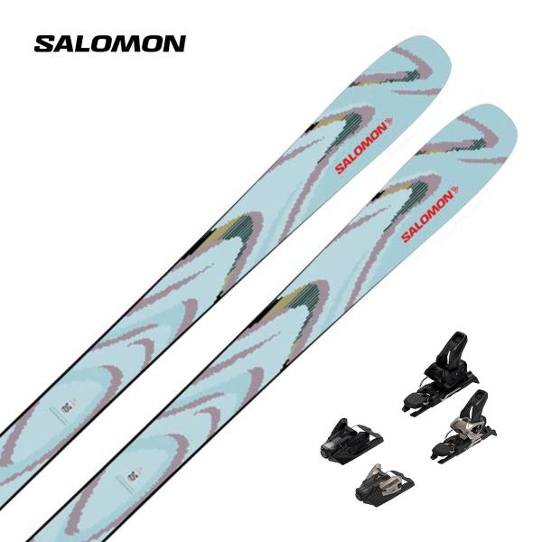 SALOMON サロモン スキー板■QST 94 ICED AQUAキューエスティー　94　アイスド　アクア■156cm R：(13.5m)サイドカット：(131/94/117mm)■164cm R：(14.5m)サイドカット：(132/9...