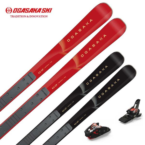 OGASAKA オガサカ スキー板■KS-UP RD/BK■155cm R：( 12.1 m)サイドカット：( 117/69/102 mm)■160cm R：( 12.9 m)サイドカット：( 117/69/102 mm)■165cm R：...