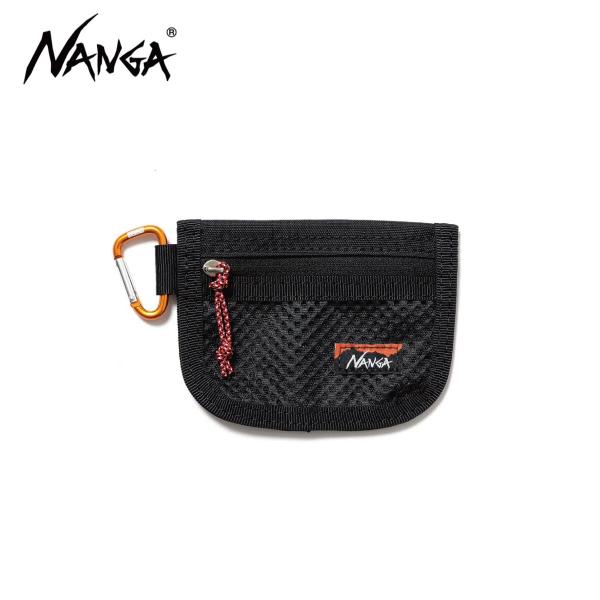 NANGA ナンガ スキー アクセサリー■NANGA×SPEAKEASY COIN NANGA×SPEAKEASY コインケース■素材・本体：ナイロン100％・メッシュ部分：ポリエステル100％■サイズ・FREE■カラー・BLK※メーカー企...