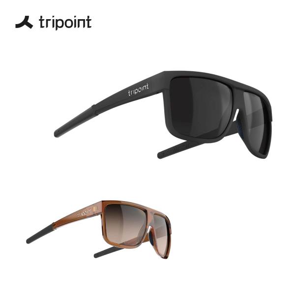 トライポイント Tripoint スキー サングラス■TRIS004 JRajka  ラジカカラー：レンズ■フレームカラー : Matt black■レンズカラー : Smoke.[ポリカーボネイトレンズ]■レンズカテゴリー : 3）■フレ...