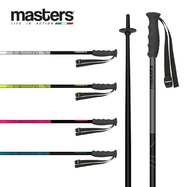 MASTERSマスターズスキーポールストック■PISTE/【01W2521】COLOR・Black/Anthracite・White/Black・NeonYellow/Black・NeonPink/BlackSIZES105cm,110cm...