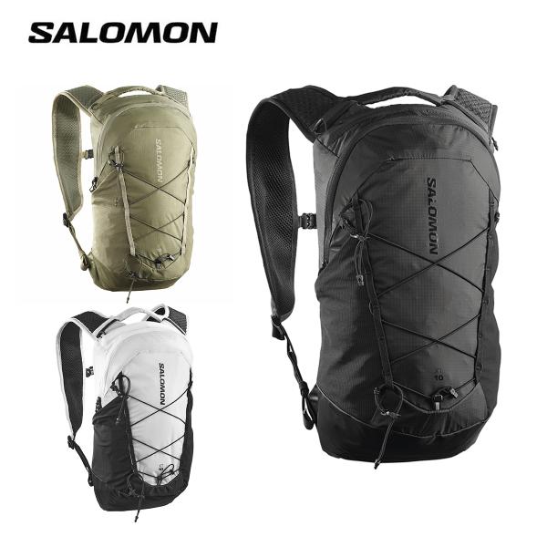 SALOMONサロモンバッグケース/バックパック■【LC285】XT10エックスティー10COLOR・BLACK・MartiniOlive/OLIVENIGHT/SLATEGR・WHITE/BLACK素材・裏地：100%ポリエステル・背面：...
