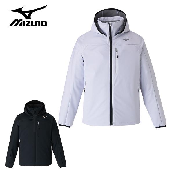 【発売日：2026年12月15日】ミズノ MIZUNO スキーウェア ミドルレイヤー■ Z2MCC401 SOFT SHELL JACKET ソフトシェルジャケットファンクション・収納パスケース・フード取り外しCOLOR・01 White・...