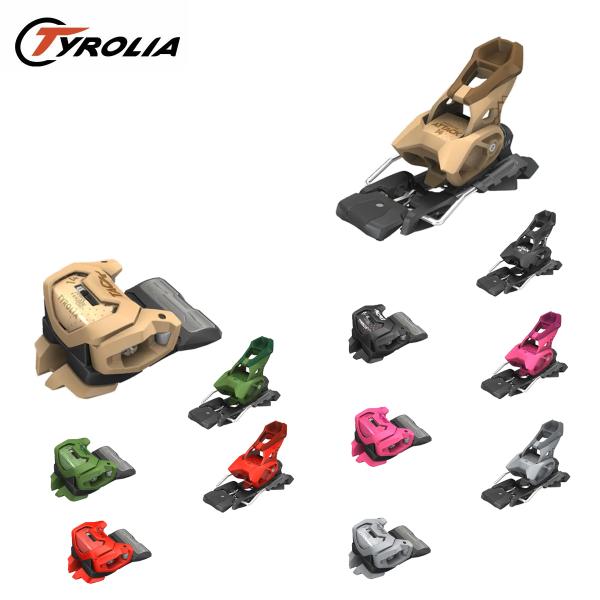 TYROLIA チロリア スキー ビンディング / 単品＜2026＞■【1146】ATTACK 14 GW W/O BRAKE [A]アタック 14 GW ブレーキ無し [A]COLOR・gr・rd・gy・pi・sn・s.bk製品詳細・スタ...