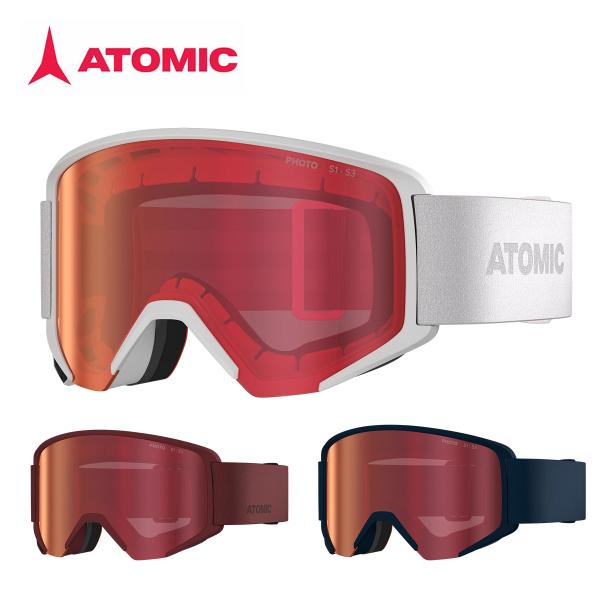 ATOMIC アトミック スキーゴーグル■AN51069SAVOR L PHOTOセイバー L フォトカラー：■white/Deep Ocean/MaroonFEATURESアトミックサバーLフォトゴーグルは、色合いのレベルを調整することで...