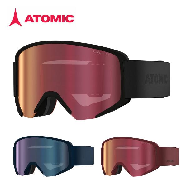ATOMIC アトミック スキーゴーグル■AN51069SAVOR L STEREOセイバー L ステレオカラー：■Black/Deep Ocean/MaroonFEATURES・ステレオマルチレイヤー処理を施した高品質なオールラウンドゴー...