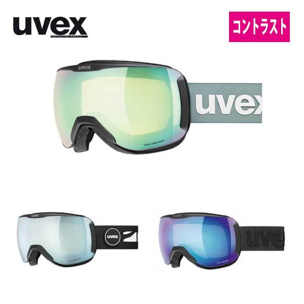 UVEX ウベックス スキー ゴーグル■uvex downhill 2100 CV ウベックス ダウンヒル 2100 CVカラー：レンズ（可視光線透過率）■ブラックマット/オパール/イエロー：オパールミラーcolorvisionイエロー(S...
