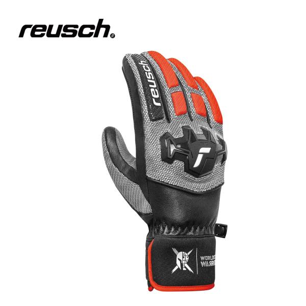 【発売日：2026年11月30日】REUSCH ロイシュ スキーグローブ■6511122  WORLDCUP WARRIOR TEAM ワールドカップ ウォリアー チームカラー■7588 ブラック / シルバー / フルオレッドサイズ7.0...