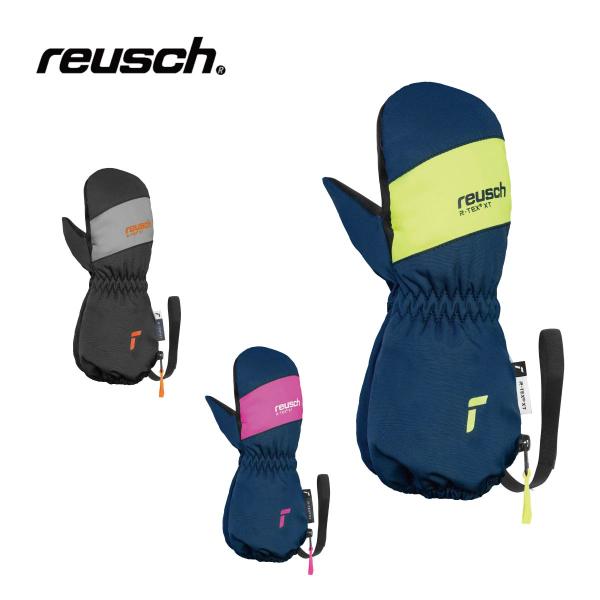 【発売日：2026年11月30日】REUSCH ロイシュ スキーグローブ■6585517  CLIFF R-TEX XT MITTEN クリフ アールテックス エックスティー ミトンカラー■ドレスブルー / セーフティイエロー / 4955...