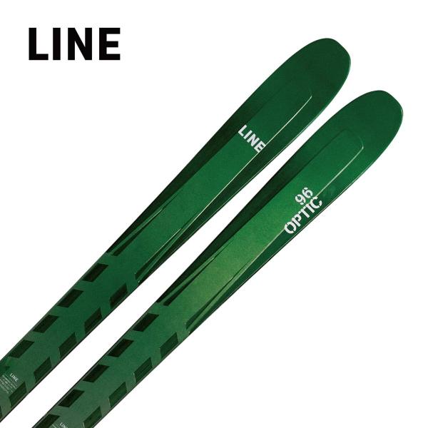 【発売日：2026年10月30日】LINE ライン スキー板■OPTIC 96オプティック 96■156cm R：( - m)サイドカット：(129/96/111 mm)■163cm R：( - m)サイドカット：(129/96/111 m...